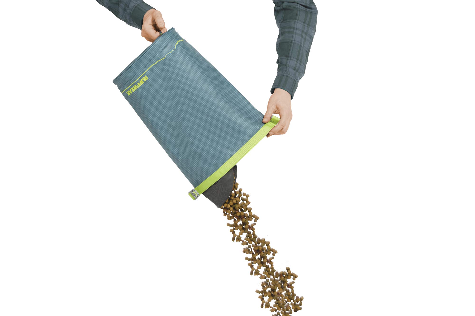 Ruffwear, Kibble Kaddie 42 Cup Dog Food Storage System for Camping, Travel, and Everyday, Slate Blue