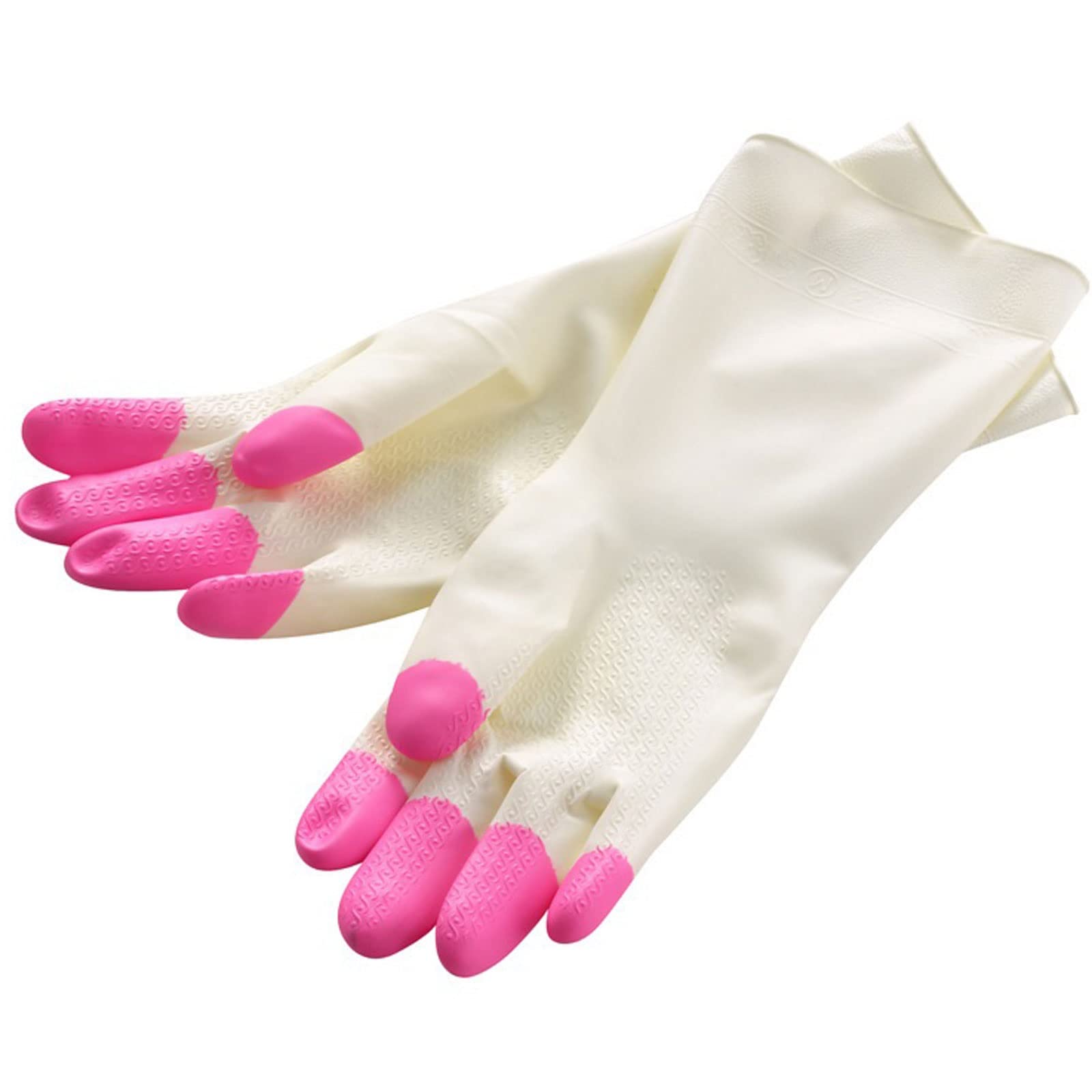 VEMMIO Cleaning Glove Kitchen Cleaning, Washing Dishes, Washing Pots, Rubber Gloves, Household Waterproof Thin Latex Gloves