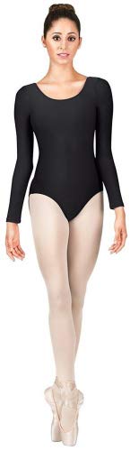 Theatricals Womens Long Sleeve Dance Leotard Royal M D5103