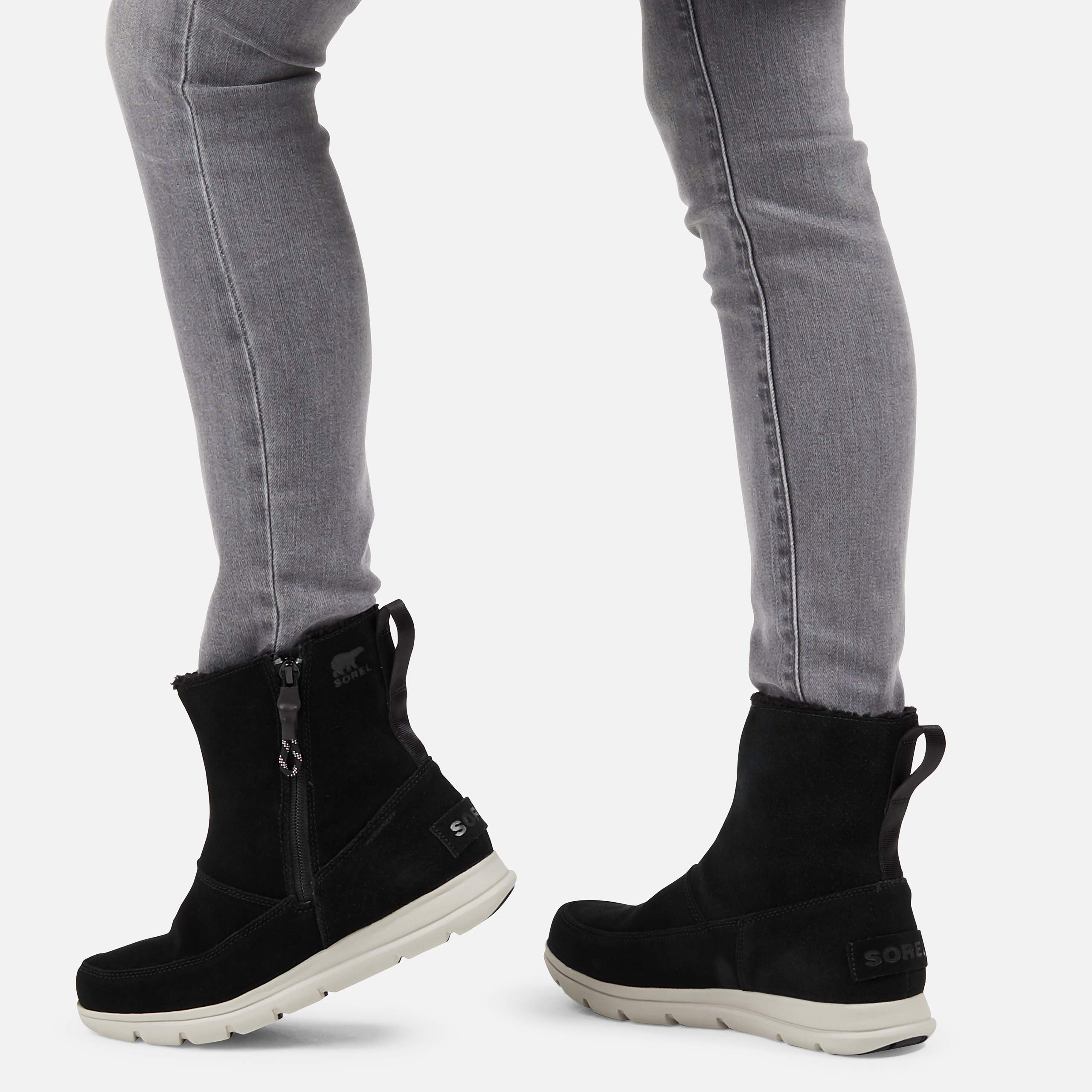 Sorel Women's Snow Boot, Black, 6.5