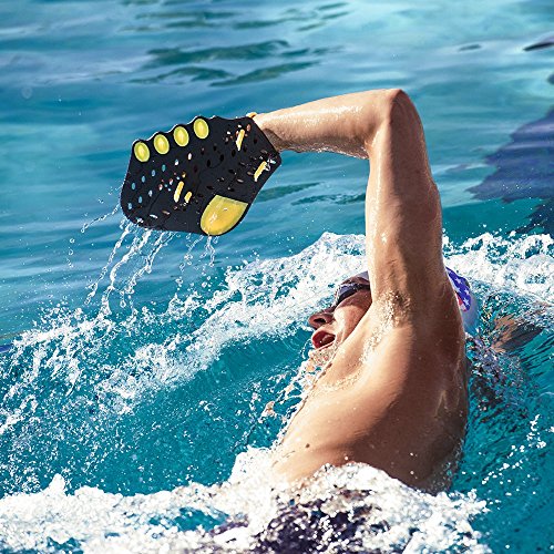 Speedo Unisex-Adult Swim Training Clutch Paddles