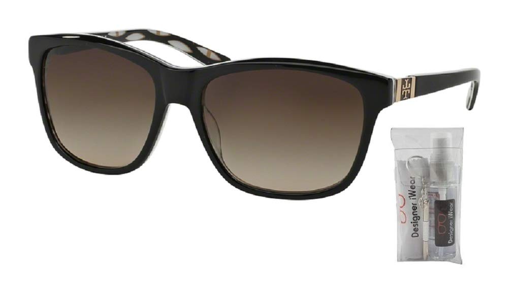Tory Burch TY7031 910/13 57M Tribal/Brown Gradient Square Sunglasses For Women+ BUNDLE With Designer iWear Eyewear Kit