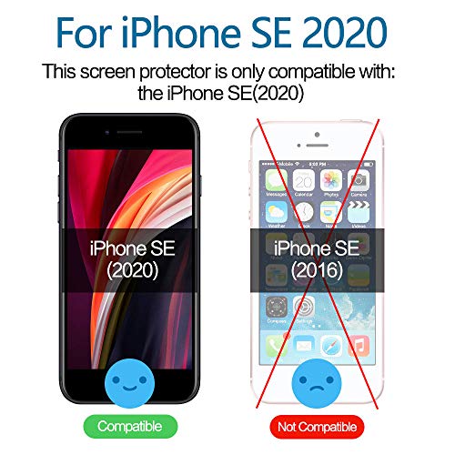 sorlnern Privacy Screen Protector for iPhone SE 3 2022/2 2020, iPhone 8/7/6s/6, Anti Spy Tempered Glass Film, with Easy-Installation Tool[4.7 inch]