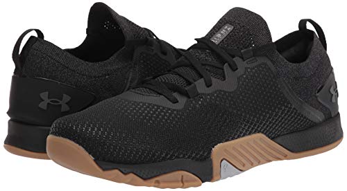 Under Armour Men's Tribase Reign 3 Cross Trainer, Black (001)/Black, 8