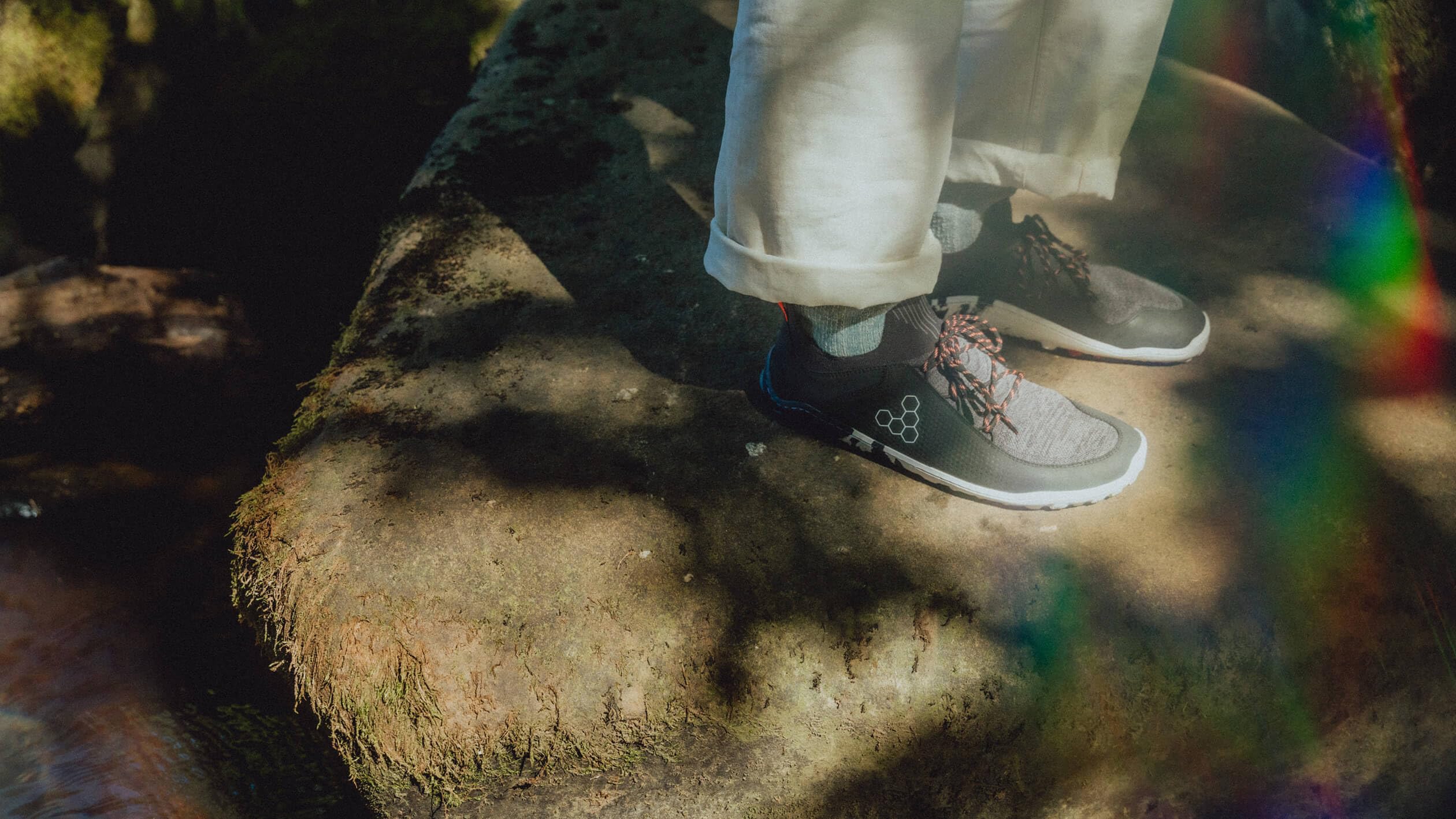 Vivobarefoot Tracker Decon Low FG2, Mens Hiking Boot with Barefoot Firm Ground Sole and Thermal Protection Obsidian