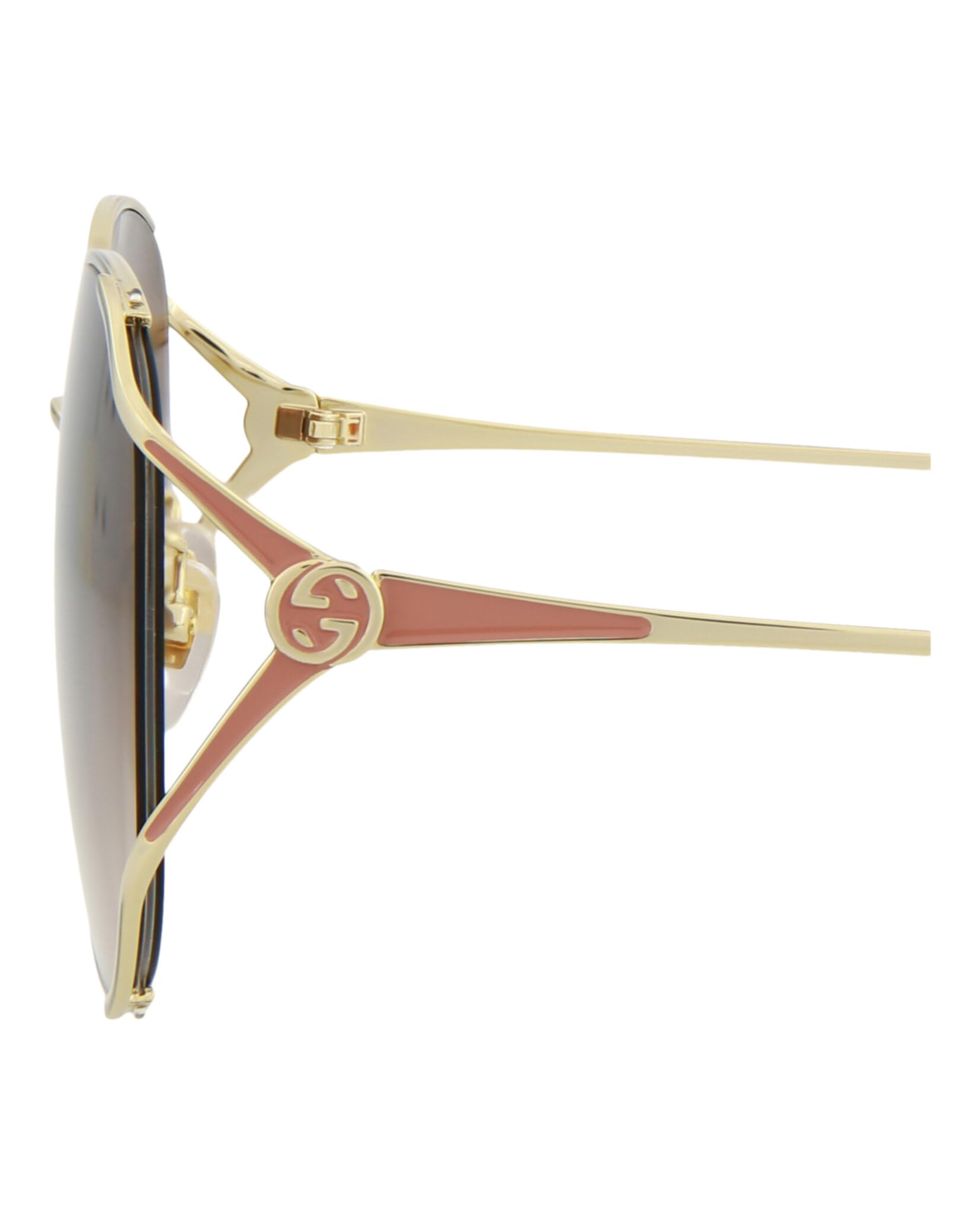 Sunglasses Gucci GG 0650 SK- 004 Gold/Brown