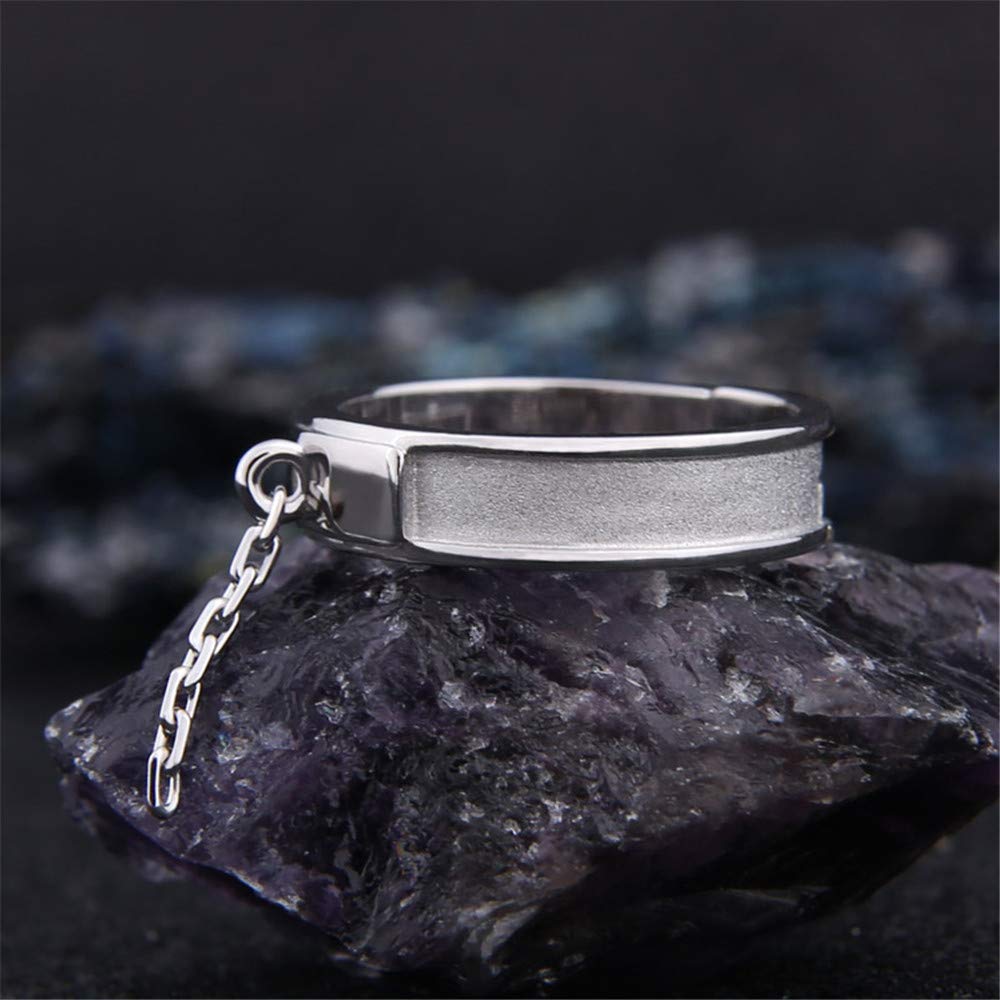 Shopular Anime Komaeda Ring S925 Sterling Silver Rings Jewelry Props Daily Cosplay Costumes Gift