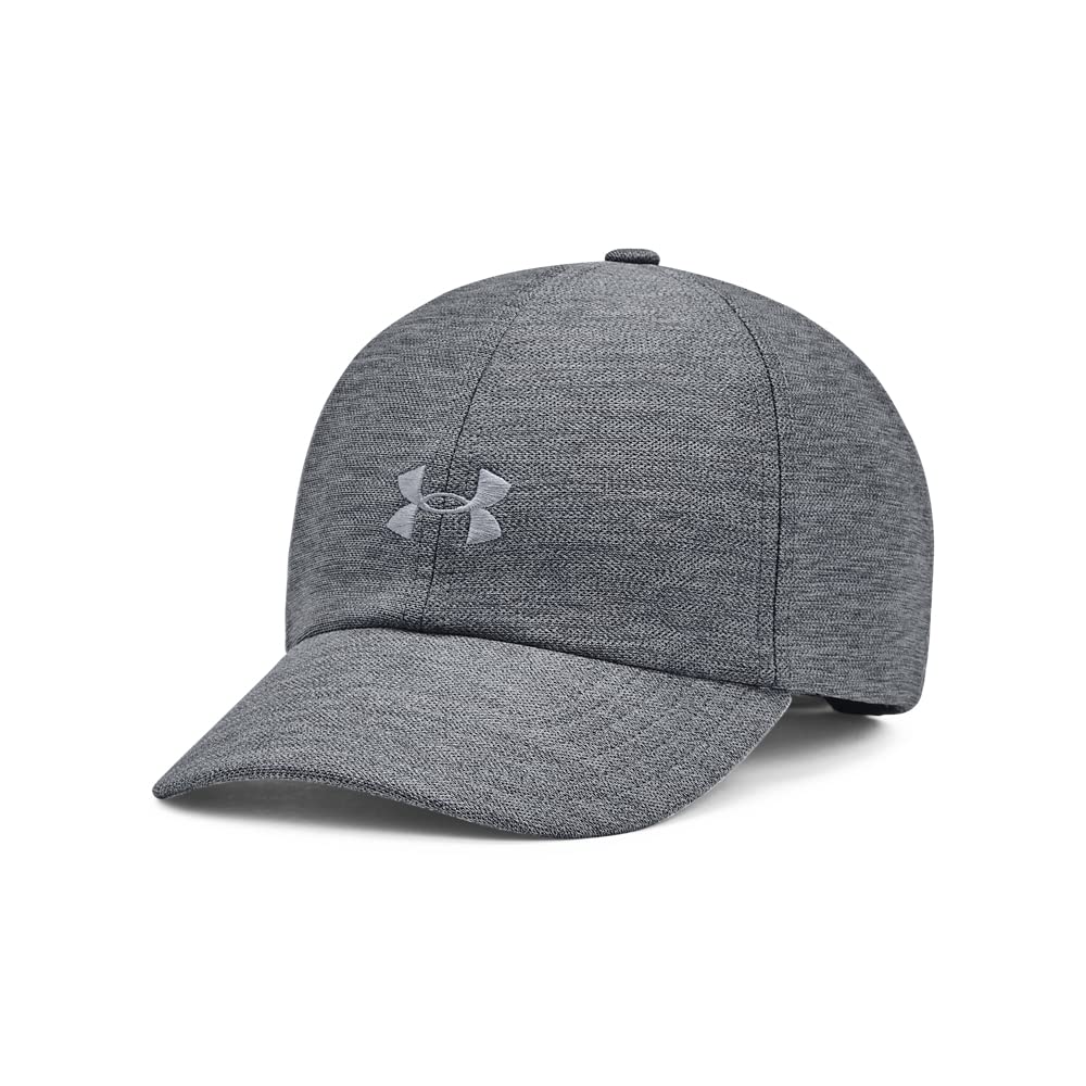 Under Armour Women's Play Up Heathered Adjustible Hat, Pitch Gray (012)/Jet Gray, One Size Fits Most