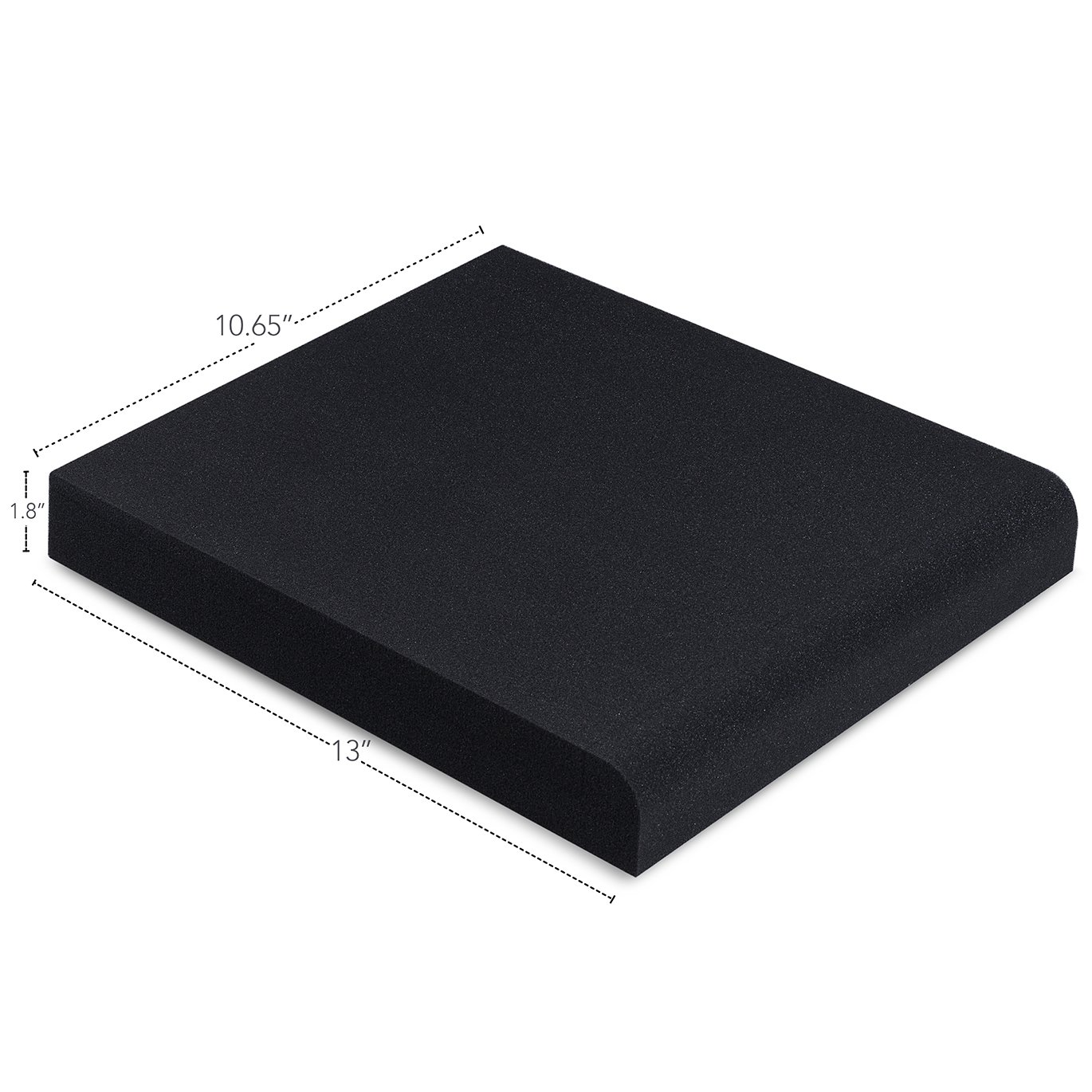 Sound Addicted - Studio Monitor Isolation Pads suitable for 6.5, 7 and 8 Inches Large Speakers | Reduce Vibrations and Fits most Stands - Pair | SMPad 8
