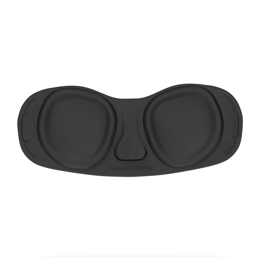 VR Lens Protect Cover, Protect Cover for Oculus Quest VR Lens Dust Cover, Washable, Collision-Proof Cap Sleeve, Black