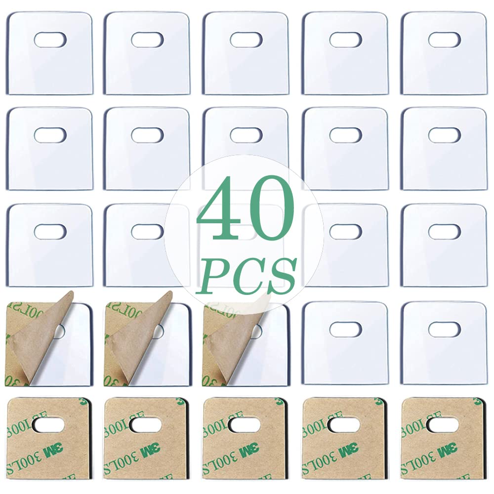 Vertical Blind Repair Tabs/Blind Fixer Tabs/Verticle Blind Repair Kit for Vertical Blinds Replacement Slats(40pcs)