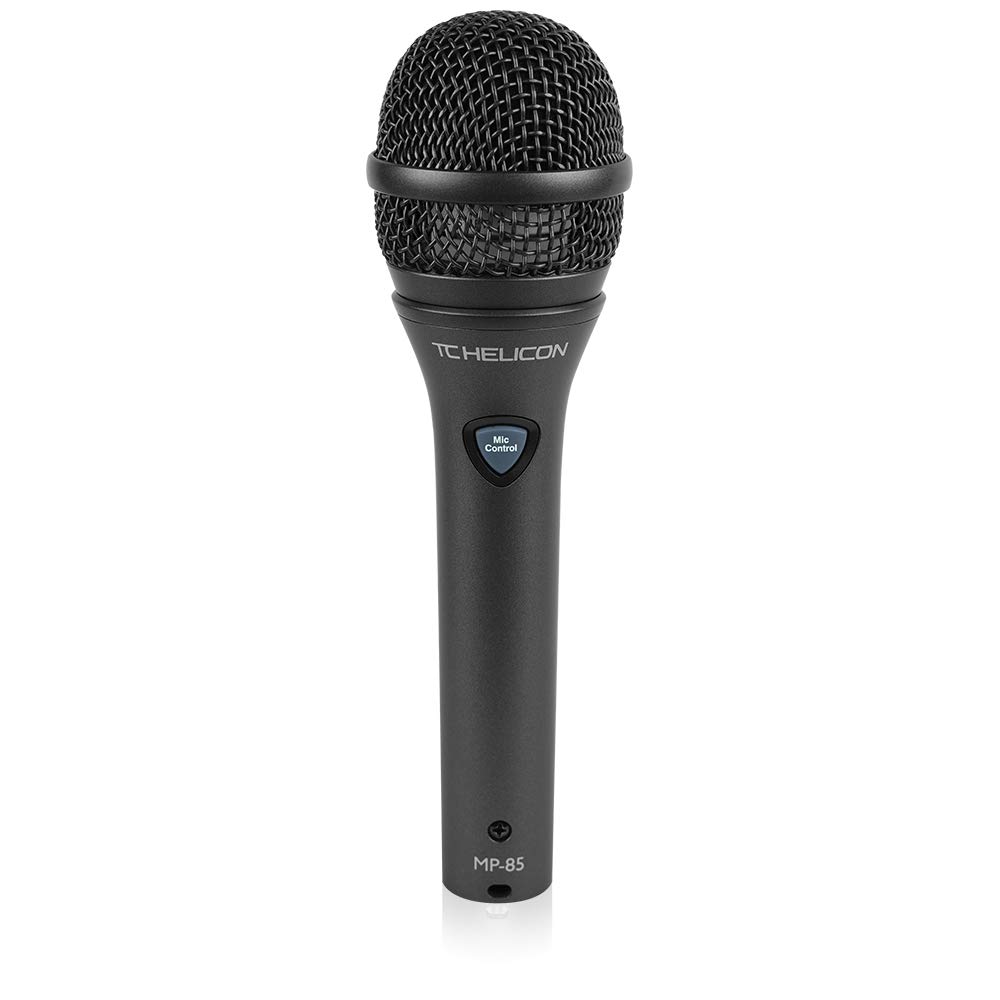 TC-Helicon MP-85 Natural Response Vocal Microphone with Mic Control