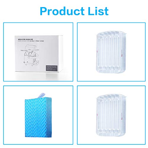 SmartDevil Accessories Kit For Portable Air Conditioner Fans, Ice tray & Water Curtain Two Plus One Combination Set, Replaceable Accessories
