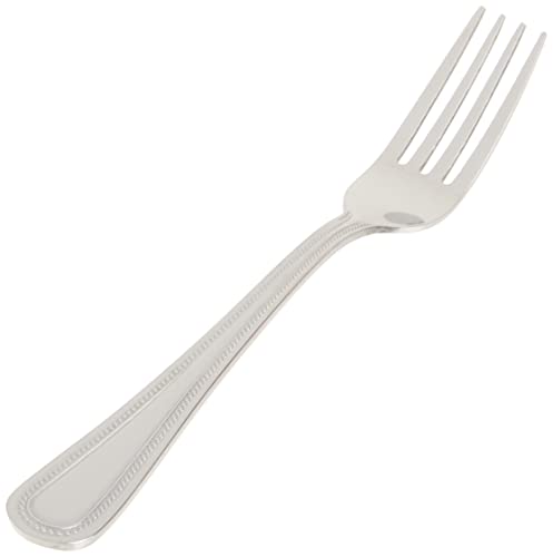 Winco 12-Piece Dots Dinner Fork Set, 18-0 Stainless Steel,Silver