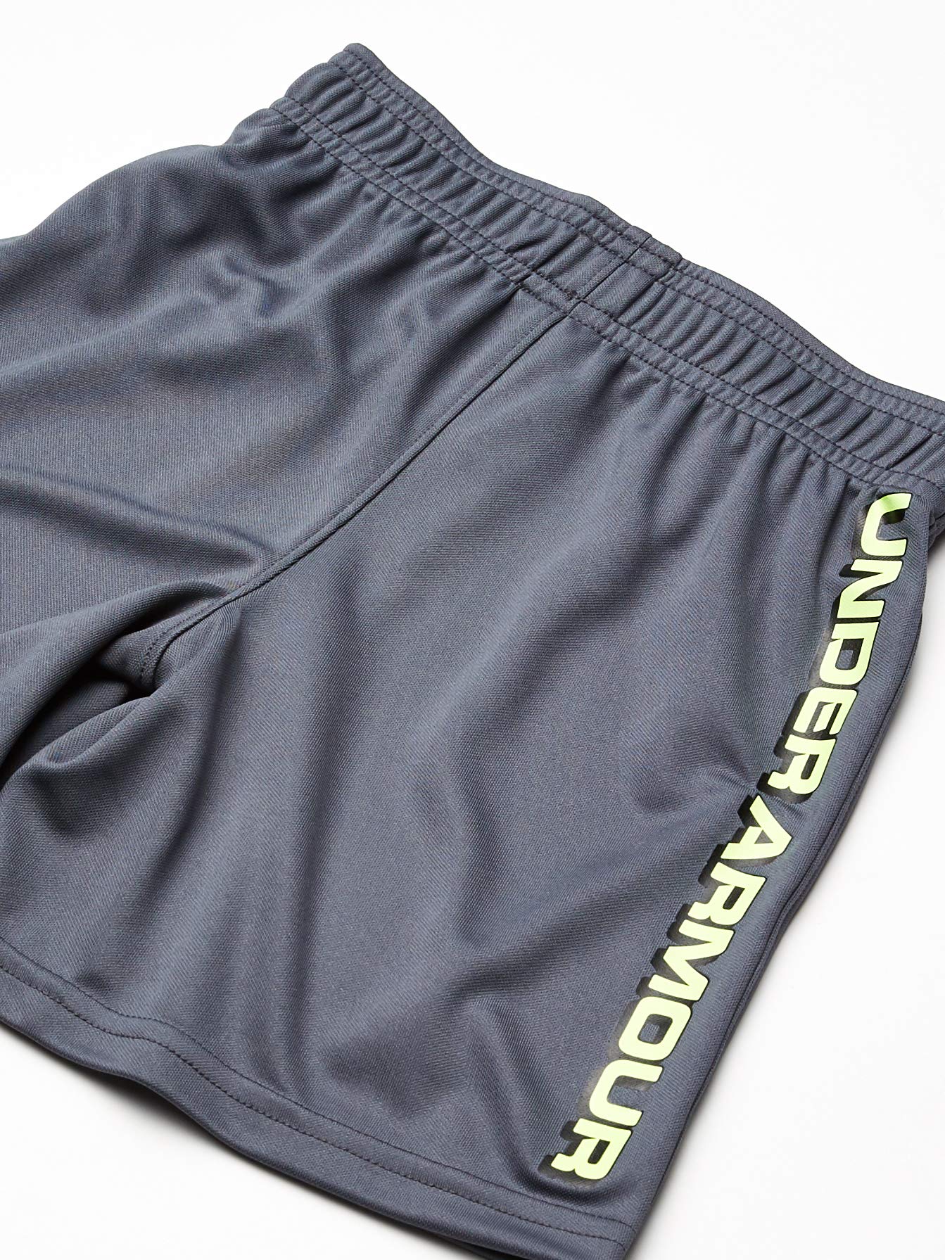 Under Armour Toddler Boy's UA Logo Short Shorts, Pitch Gray/Xray, 2T