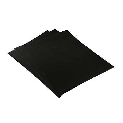 X3 Heavy Duty, Reusable, Non Stick Oven Liner, Black, 40cm X 50cm Suitable For All Ovens
