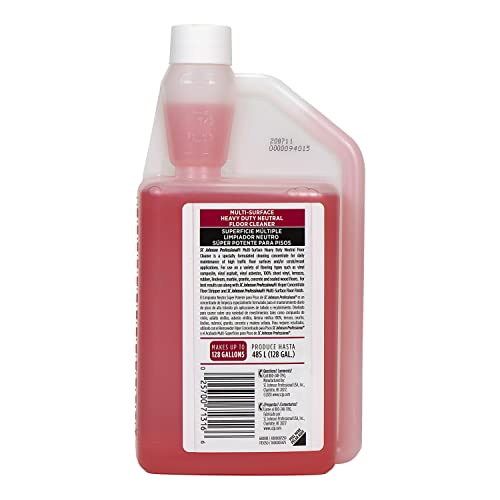 SC Johnson Professional Heavy Duty Neutral Floor & Surface Cleaner 32oz, case of 6