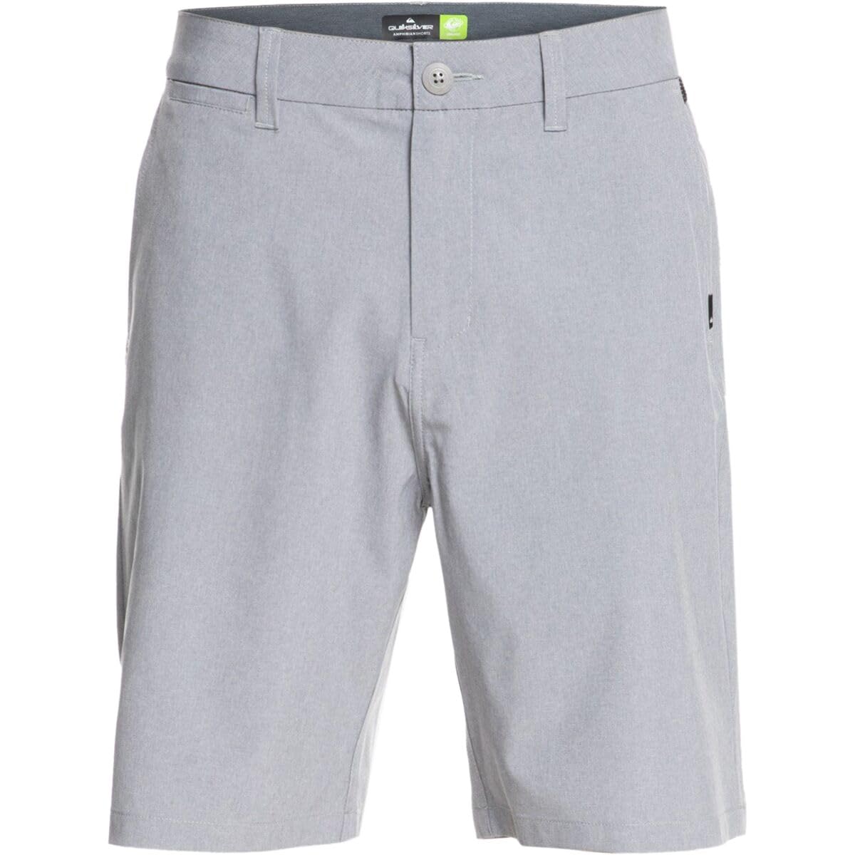 Quiksilver Mens Union Heather Amphibian 20 Hybrid Shorts - Sleet | 36