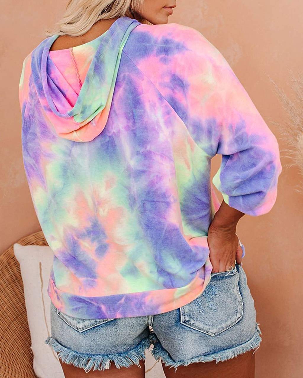 VISLILY Womens Plus Size Tops Pullover Sweatshirts Fall Sweaters ZQ 14W