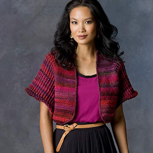 RED HEART Wrap Rainbow, Whisper Yarn