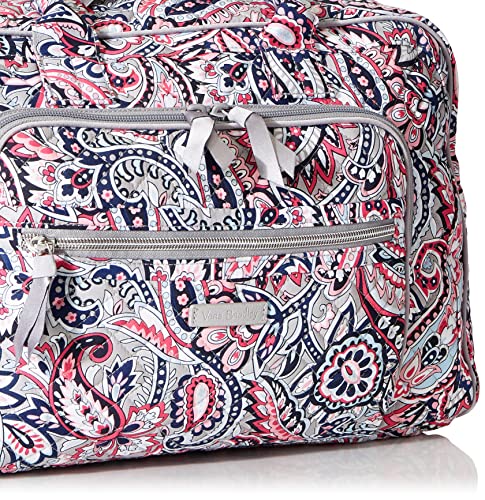 Vera Bradley Women's Cotton Compact Weekender Travel Bag, Gramercy Paisley, One Size