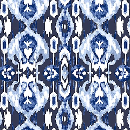 Vera Bradley Women's Cotton Accordion Wristlet With RFID Protection, Ikat Island, One Size