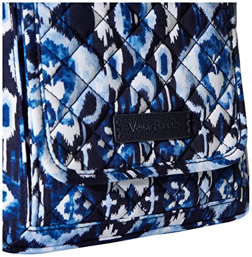 Vera Bradley Women's Cotton Mini Hipster Crossbody Purse With RFID Protection, Ikat Island, One Size