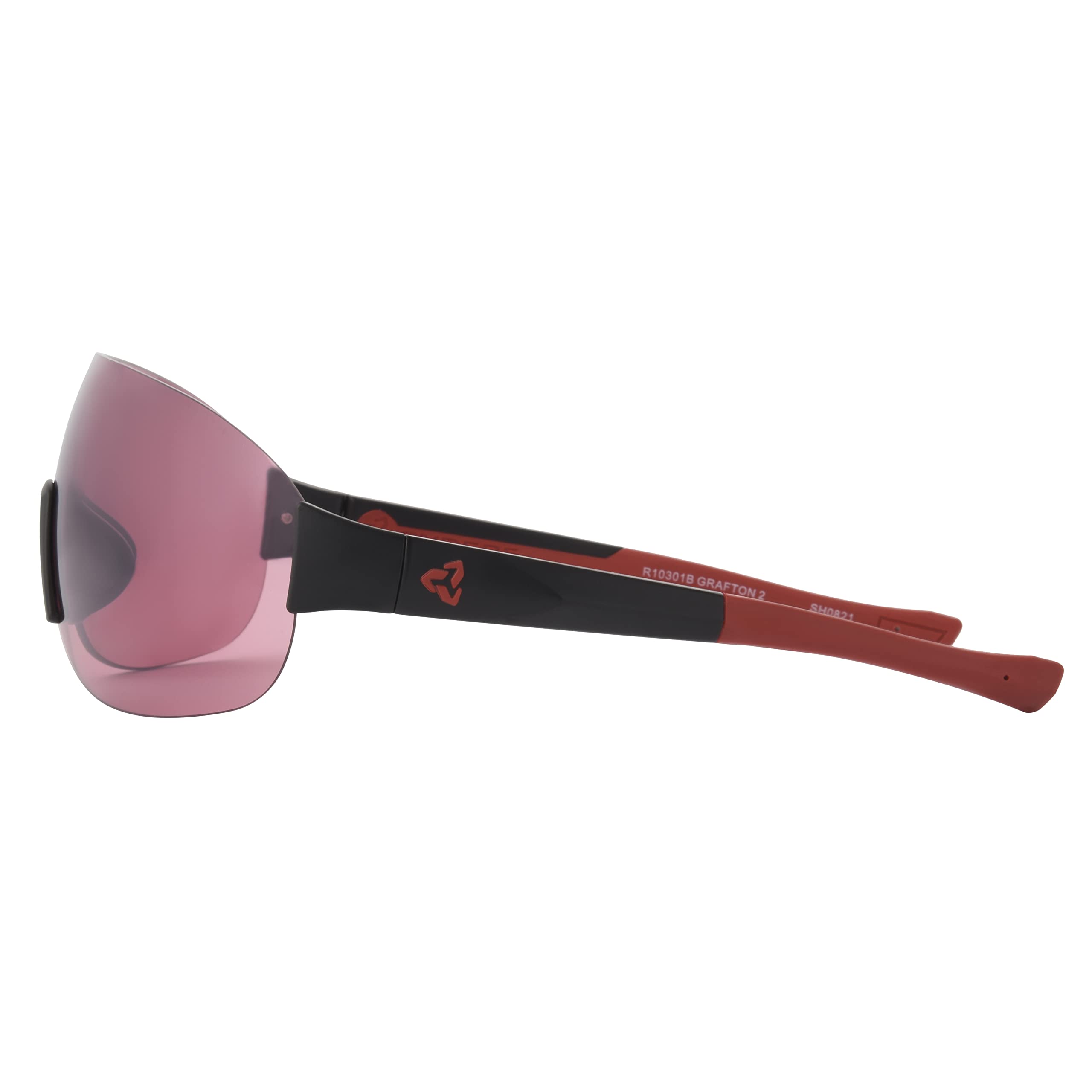 Ryders Grafton 2 Sunglasses Shield, Black, 134mm