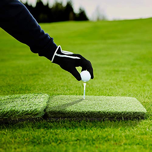 Victorem Golf Mat for Backyard - 17x39 Inch Unfolded, Durable Turf Mat for Indoor or Outdoor Golf Practice, Golf Hitting Mats with 50pcs. Wooden Tees - Golf Mats Practice Outdoor - Golf Practice Mat
