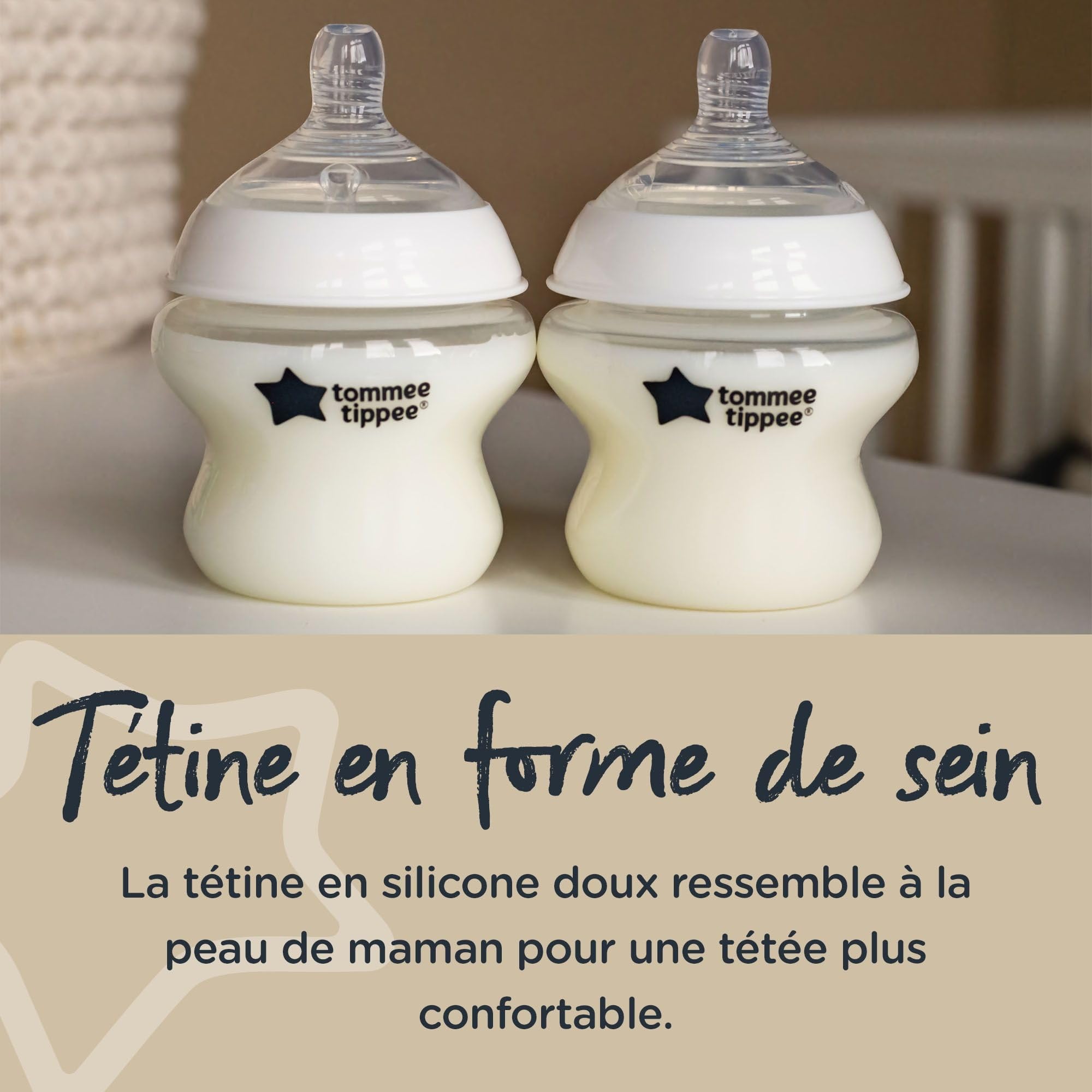 Tommee Tippee Baby Bottle Closer to Nature 2 X 260Ml Pp Decorated Bottle - [4