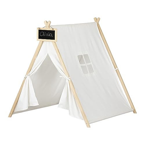 South Shore Sweedi Organic Cotton and Pine Play Tent with Chalkboard