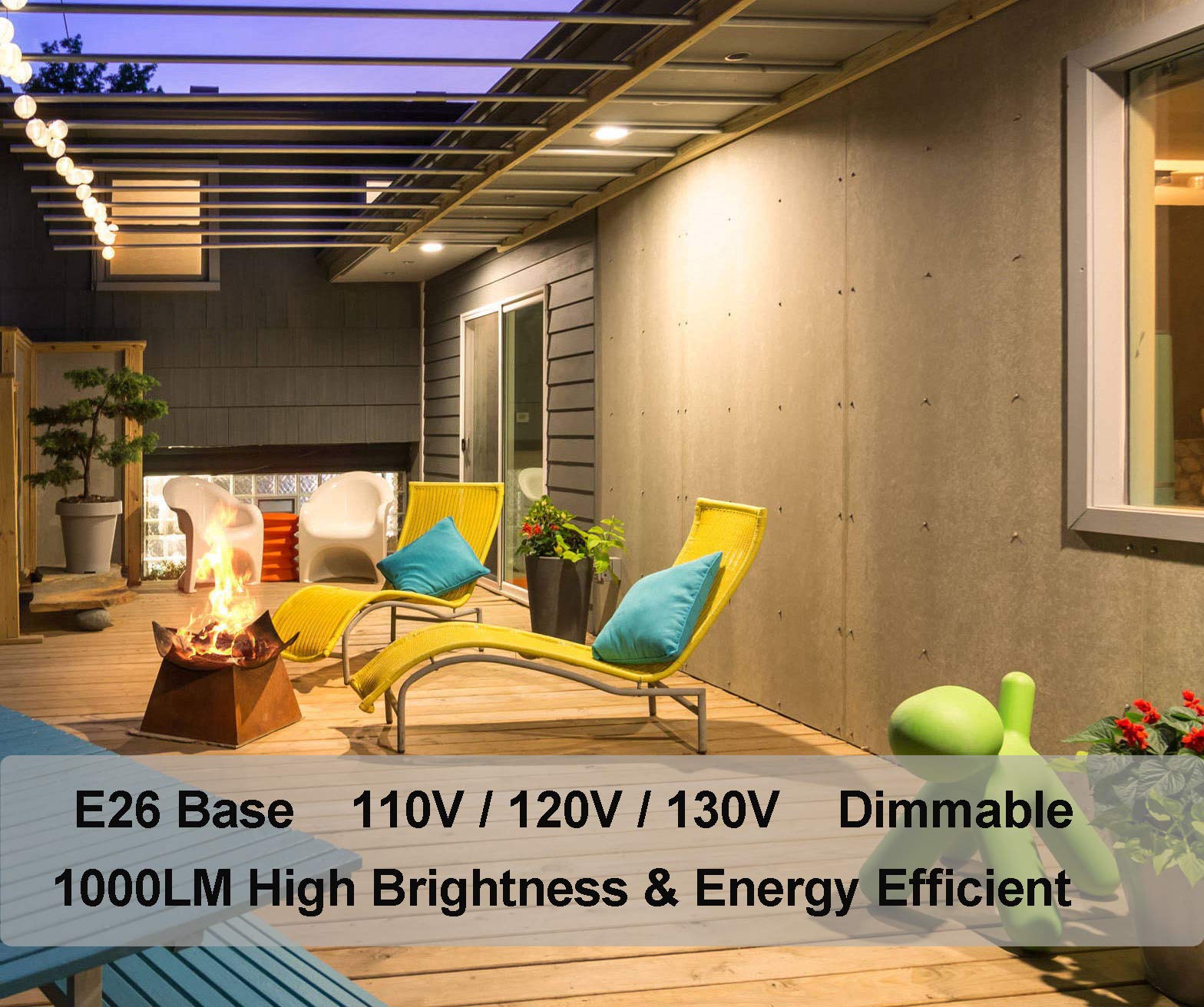 Vinaco PAR30 Flood Light 75W, 6 Pack High Brightness 1000LM PAR30 Halogen Long Neck Dimmable,PAR30L Flood 75 Watt 3000K Warm White, Long Lasting PAR30 75W 120V Flood Long Neck with E26 Base