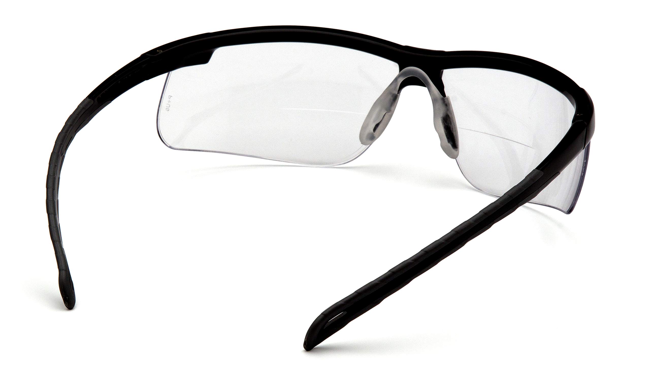 Pyramex Safety SB8610R25 Ever-Lite Reader Black Clear +2.5, one size