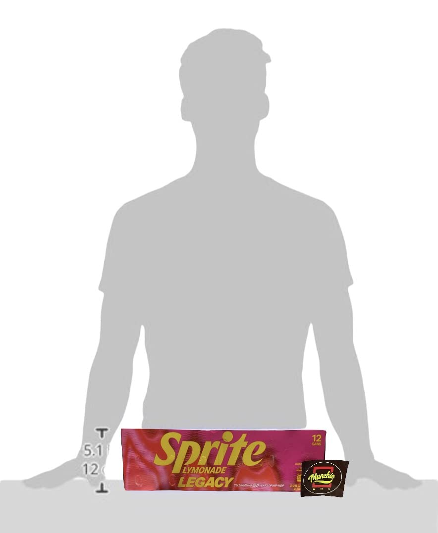 Sprite Lymonade Legacy - Munchie Box Stash (Pack of (12) 12 Oz Cans)