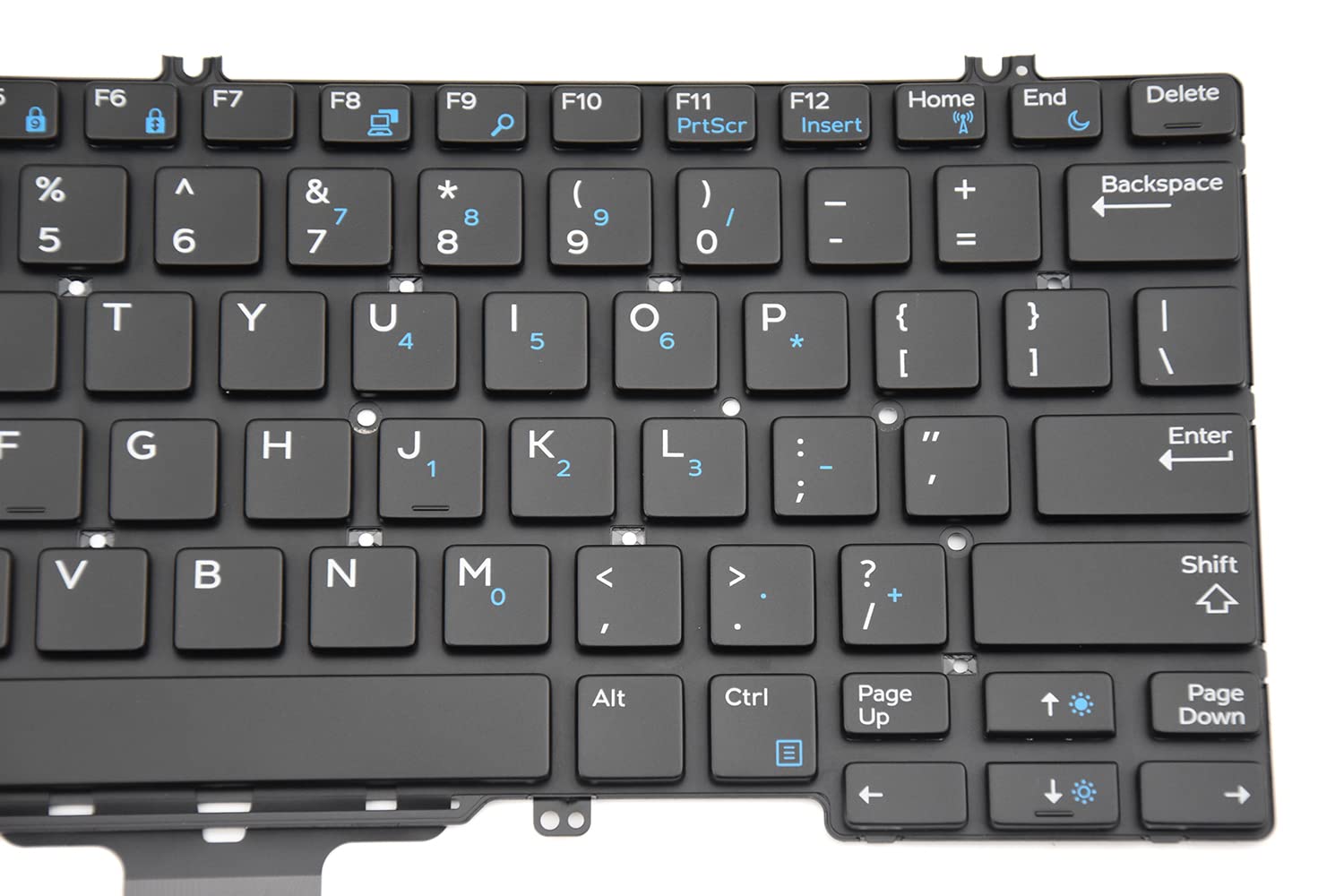 Replacement Laptop No Backlight Keyboard for DELL Latitude 5280 5288 5290 5289 7280 7290 7389 2 in1 E5280 E7280 E7380