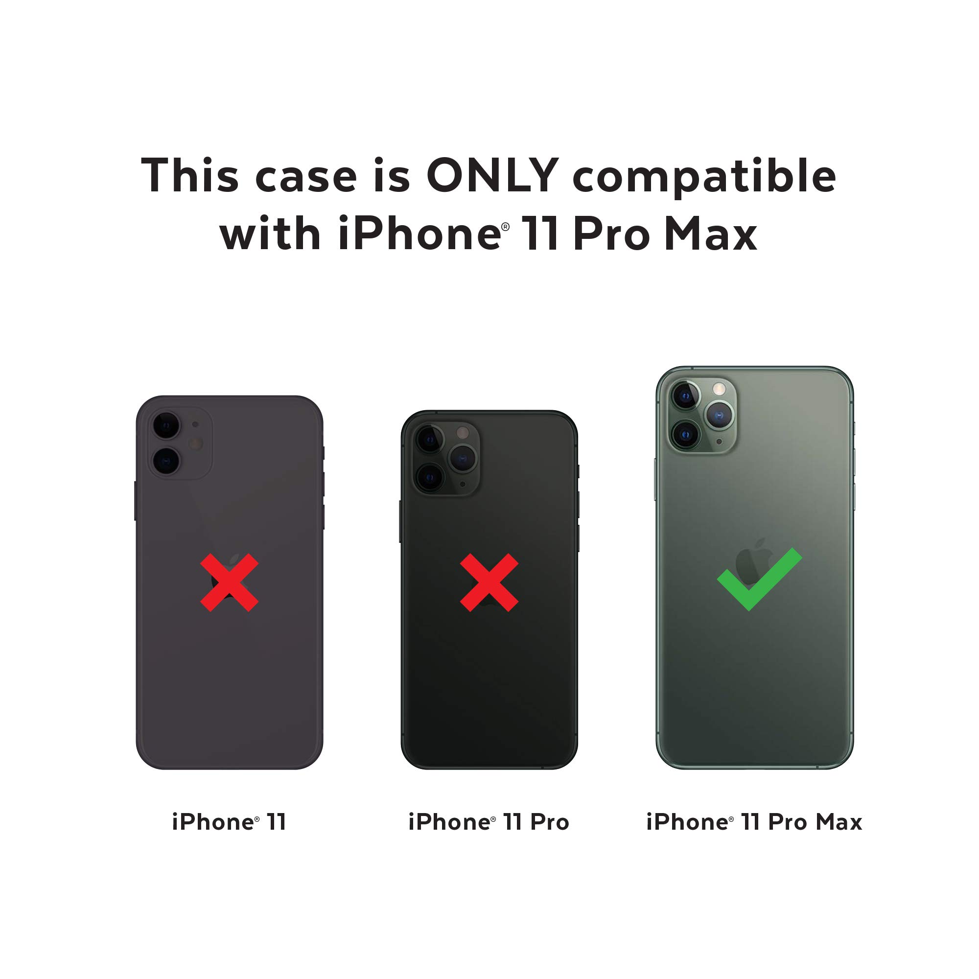 Speck Gemshell iPhone 11 Pro Max Case, Clear/Clear