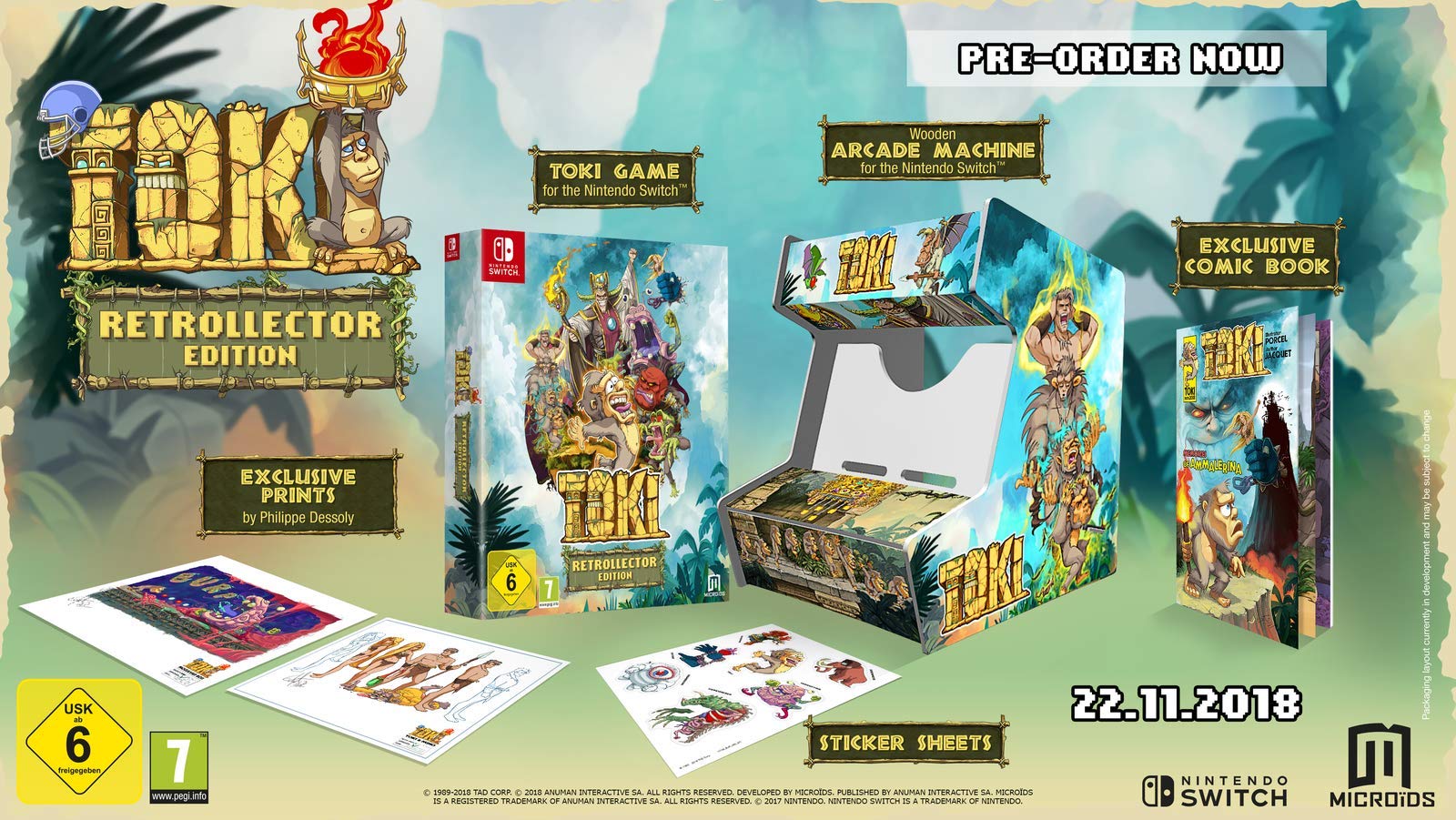 Toki Collector's Edition (Nintendo Switch)