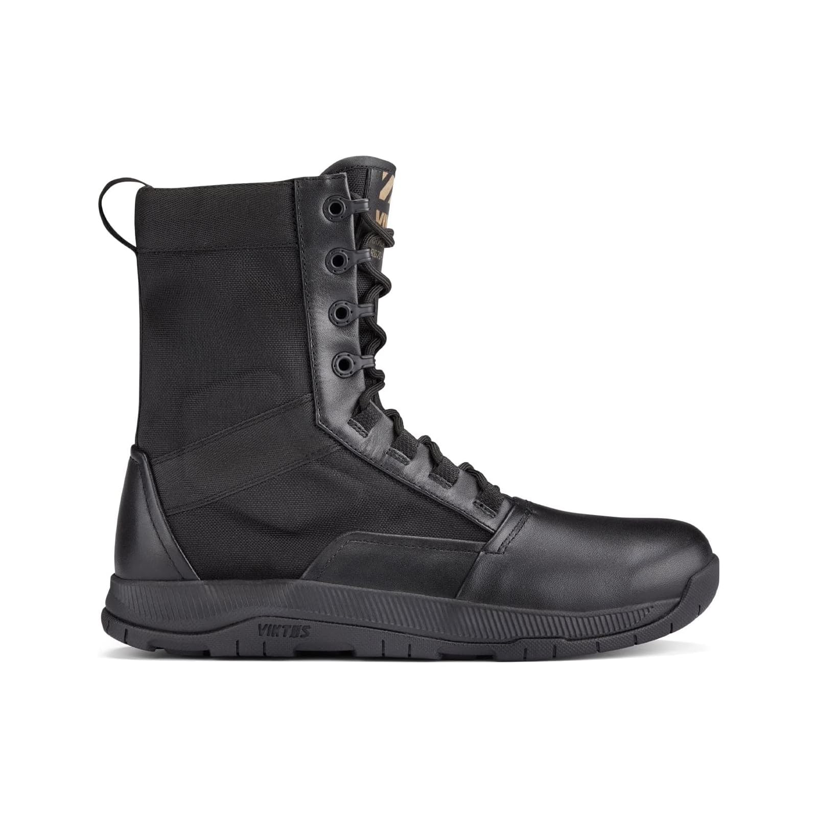 VIKTOS Men's Armory AR670 Safety Toe Water-Resistant High Traction Slip-Resistant Tactical Garrison Boots, Black, 11