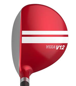 Vixa V12 Fairway Wood (Right, Graphite Shaft with Stainless Steel Clubface, Regular, 14.5)