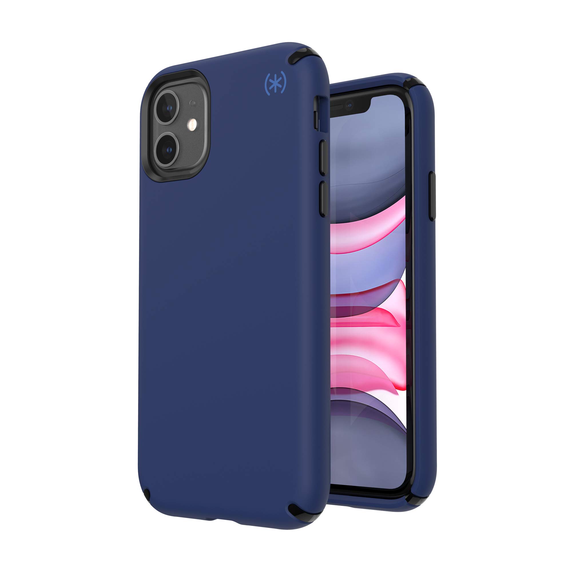 Speck Products Presidio2 PRO iPhone 11 Case, Coastal Blue/Black/Storm Grey