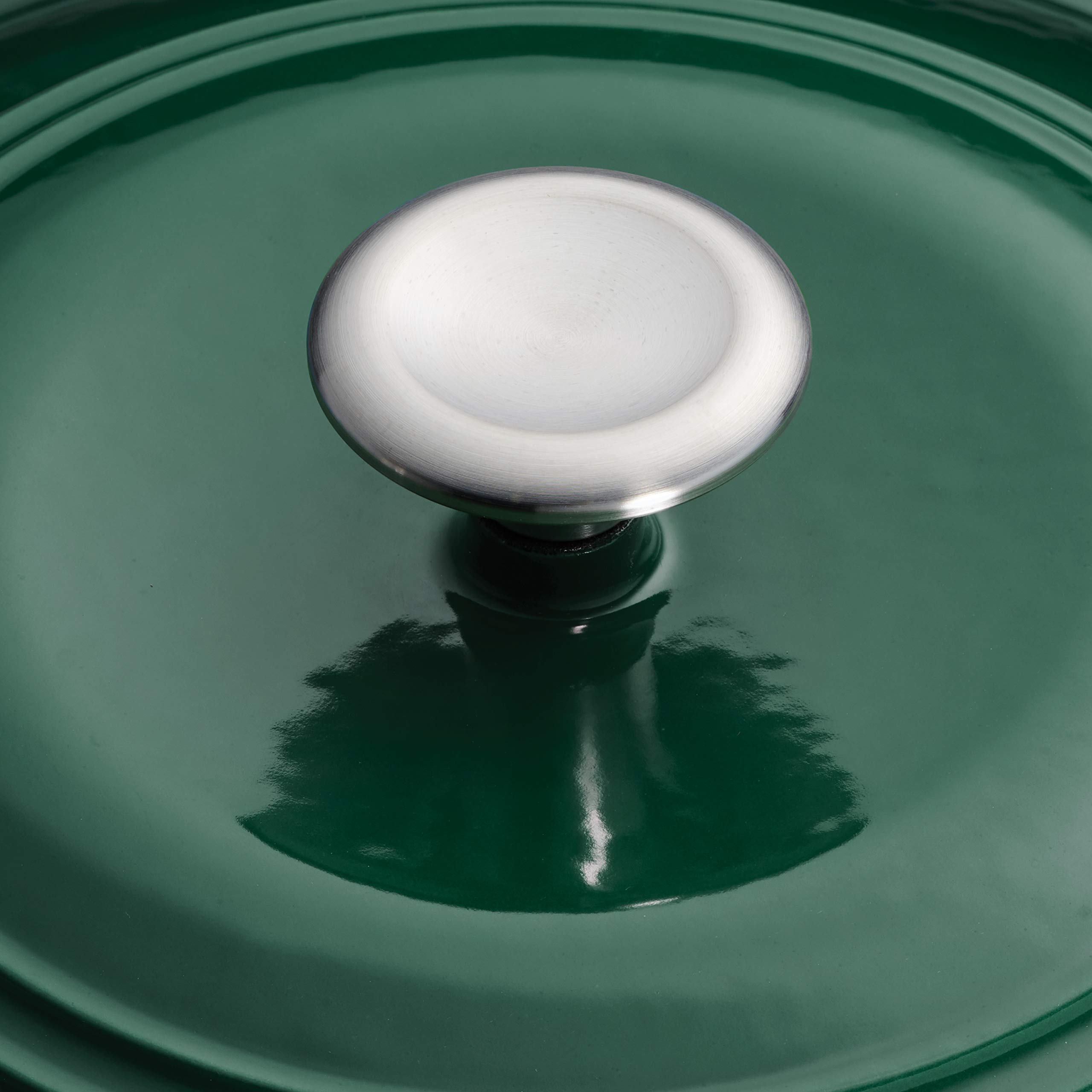 Tramontina Covered Tall Round Dutch Oven Enameled Cast Iron 7 Qt (Sunrise) - 80131/361DS