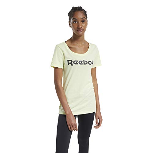 Reebok Training Essentials Graphic Vector Tee, Lemon Glow, M