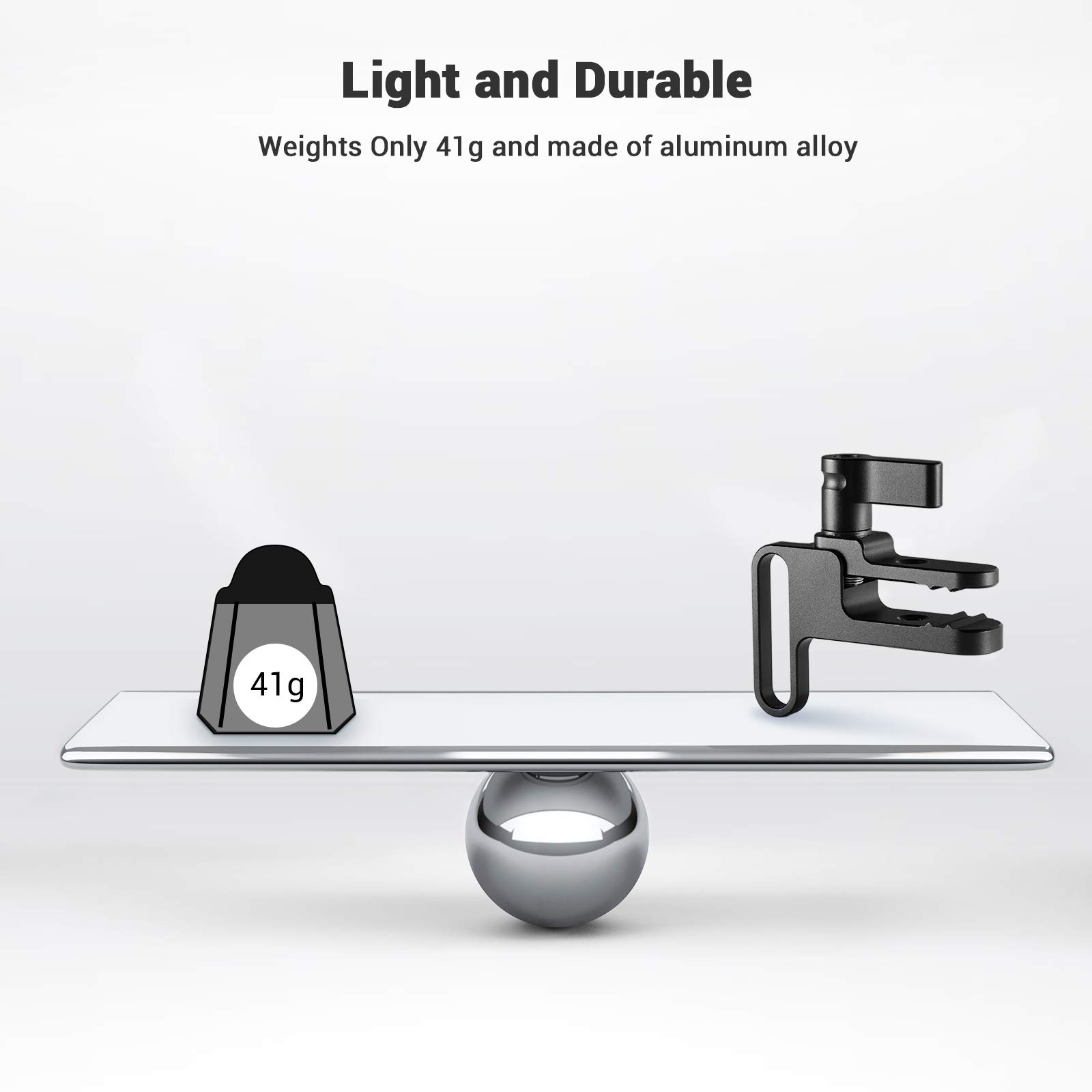 SMALLRIG HDMI Cable Clamp Lock Compatible with Sony A7RIII A7II A7RII A7SII, SMALLRIG Cage 1660, 1673, 1675, 1982, 2087-1679