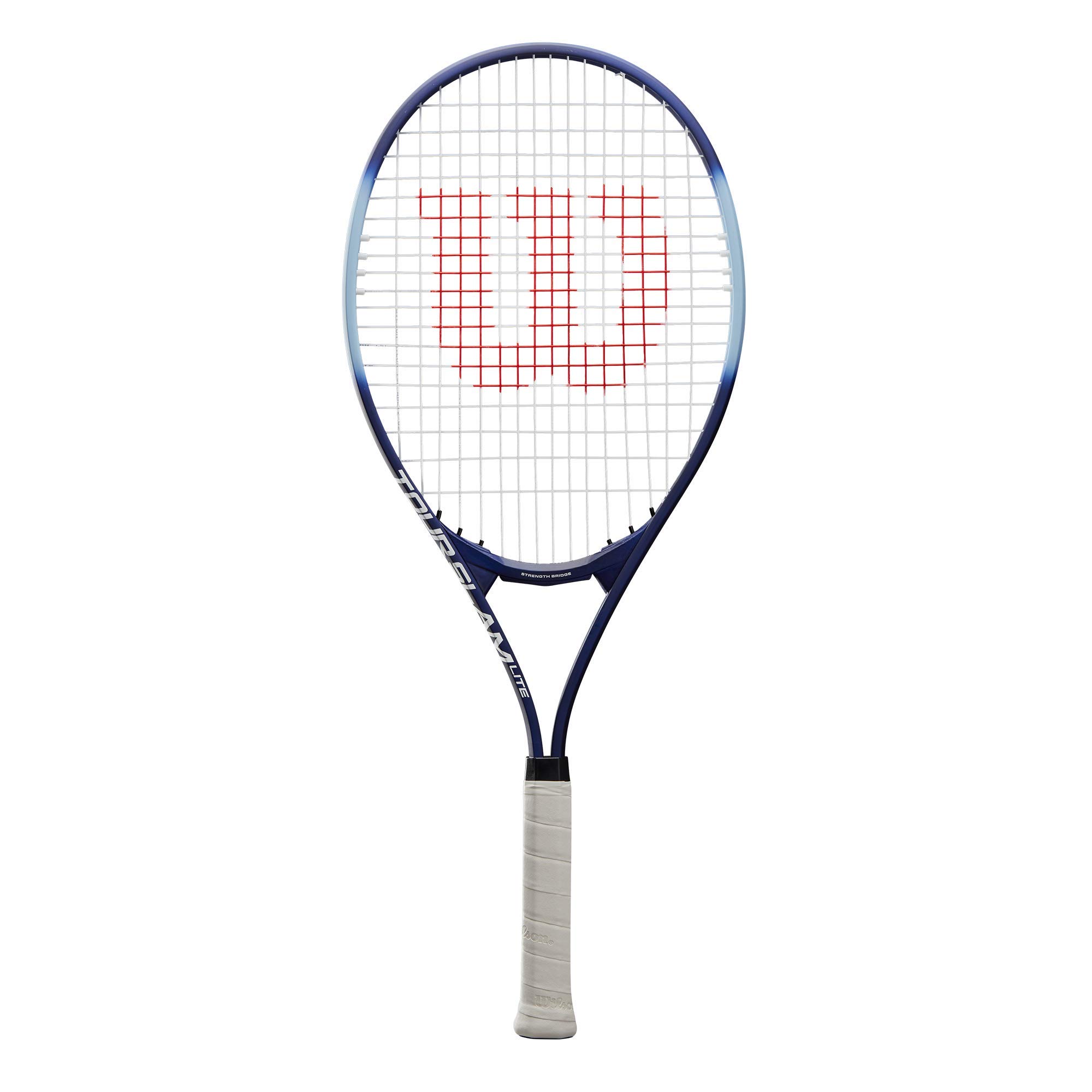 Wilson Unisex-Adult Tour Slam Lite Tennis Racket White/Blue Grip 3