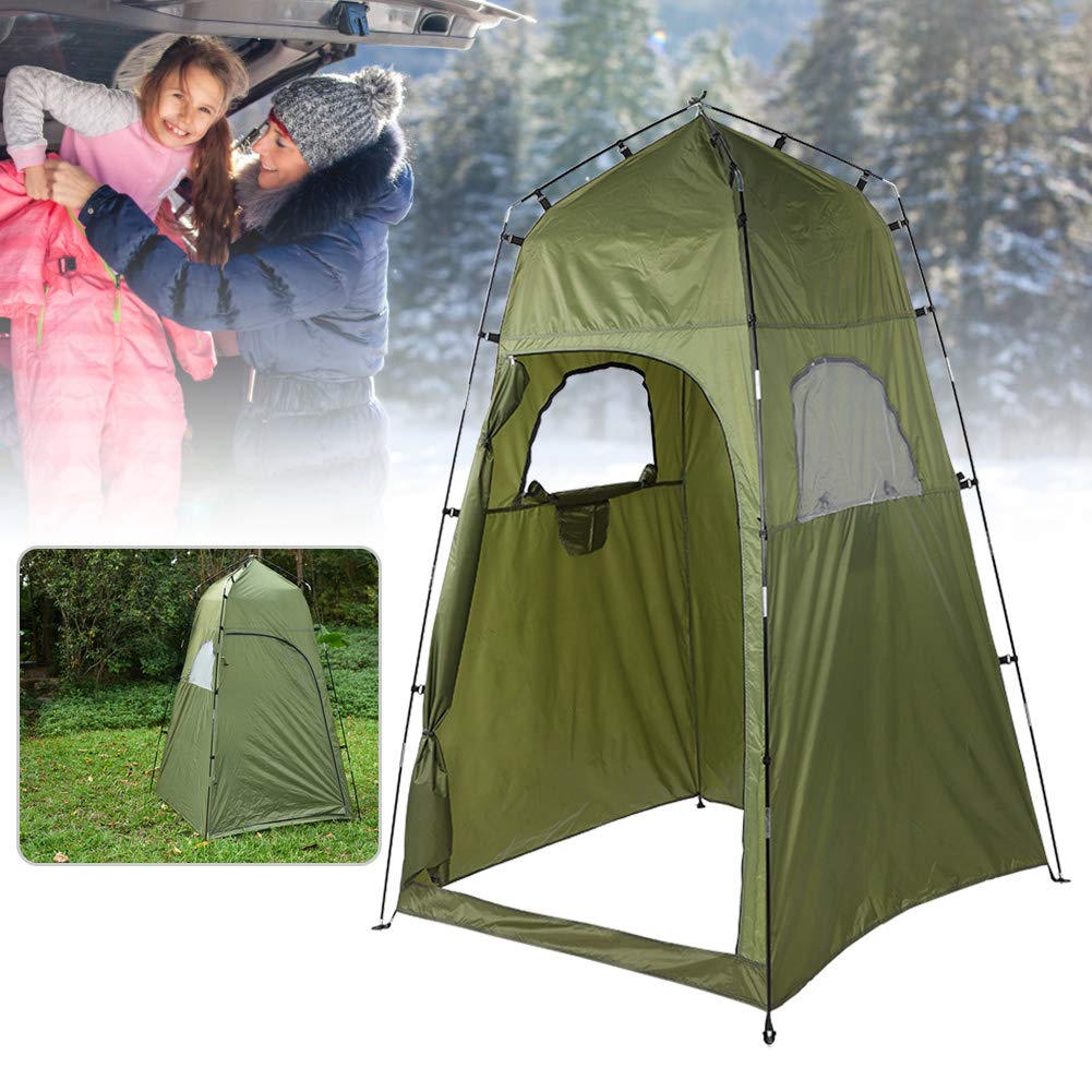 T best Portable Outdoor Shower Tent, Waterproof and Windproof, Suitable for Beach, Camping & Hiking