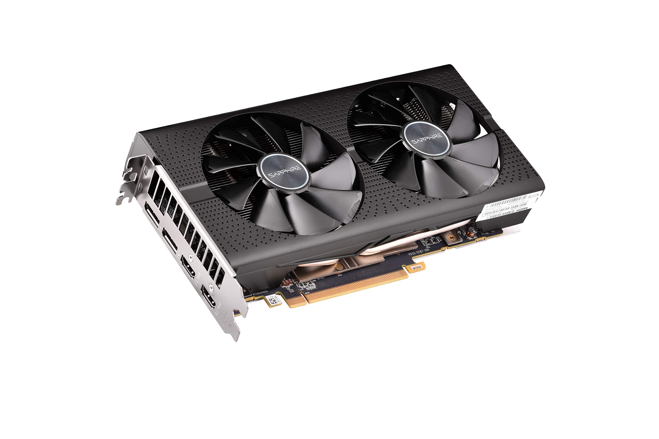 Sapphire Technology 11265-67-20G-cr Sapphire 11265-67-20G Radeon Pulse RX 580 8GB GDDR5 Dual HDMIDual DP OC wBackplate (UEFI) PCI-E Graphics Card (Renewed)