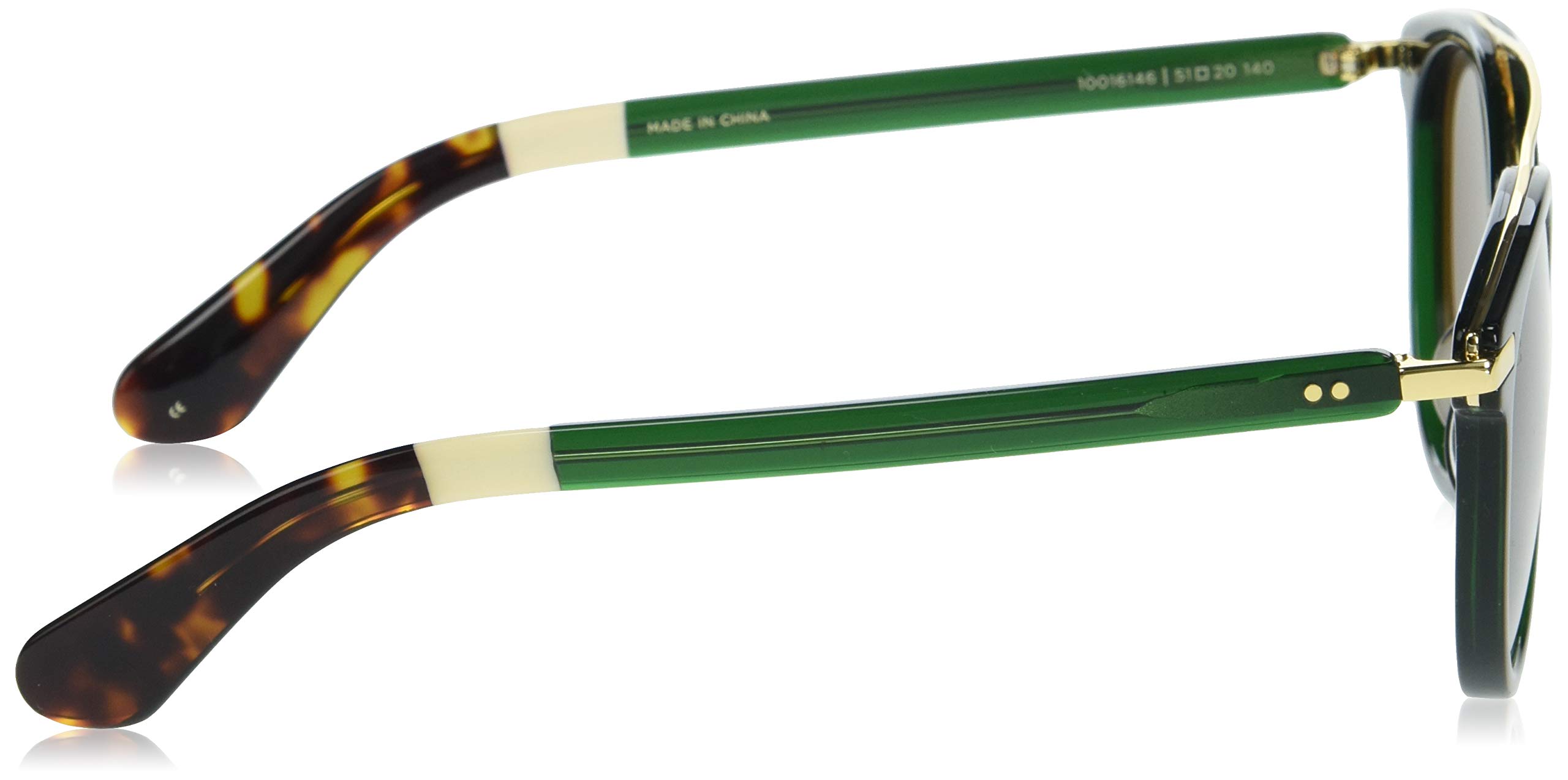TOMS Harlan Round Sunglasses, Champagne Crystal/Brown Gradient, 51-20-140
