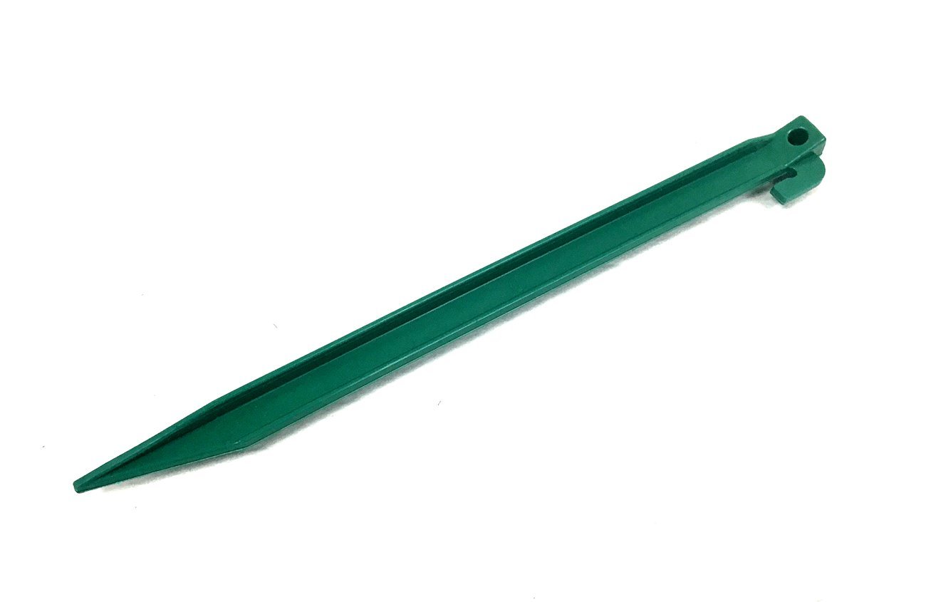 THE UM24 16 Piece 11.5” Length Medium Heavy Duty Nylon Plastic Tent Nails Stakes Pegs