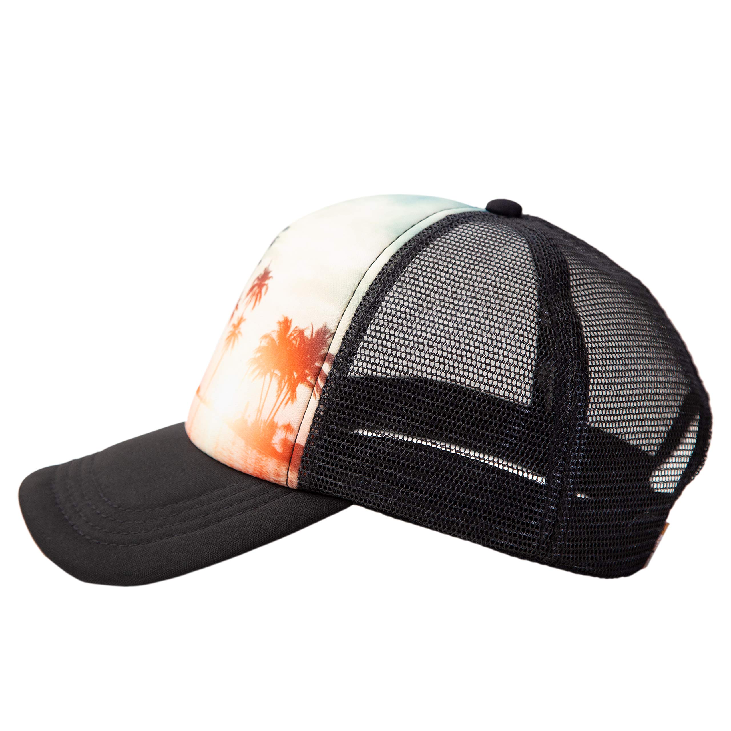 Traveller Series Lightweight Foam Mesh Graphic Outdoors Trucker Hat