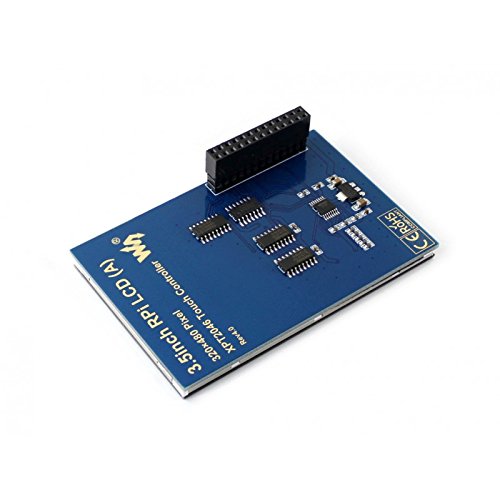 SaharaMicro 3.5 inch 480x320 TFT LCD Touch Screen 3.5inch RPi LCD with Touch Pen for Raspberry Pi 3 Model B+ / B & for Latest Raspberry Pi 4 Model B - Easy Install with Raspbian/Kali OS